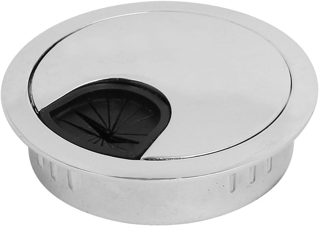 Amazon.com: uxcell Stainless Steel Desktop Computer Table Grommet Cable ...