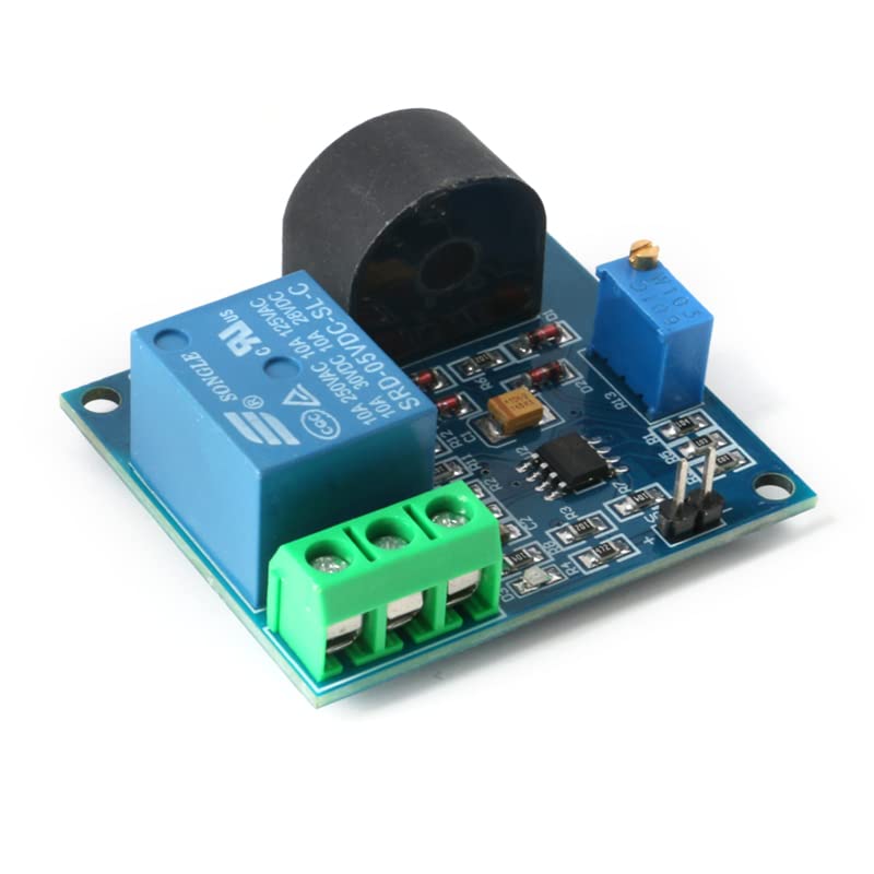 Snapklik.com : 000 5Pcs 035A AC Overcurrent Protection Sensor Module 5V ...