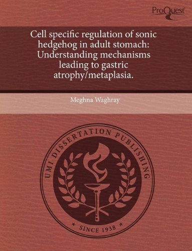 Buy Cell Specific Regulation of Sonic Hedgehog in Adult Stomach ...