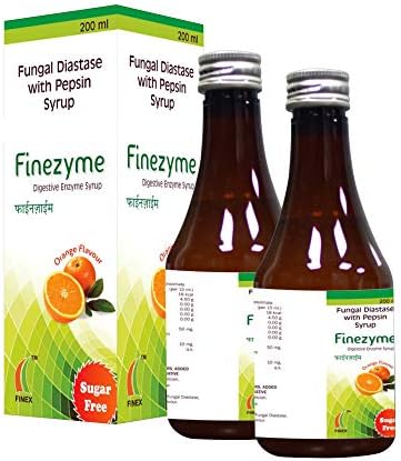 Finezyme - डायस्टेस और पेप्सिन के साथ एसिडिटी और पेट के स्वास्थ्य के ...