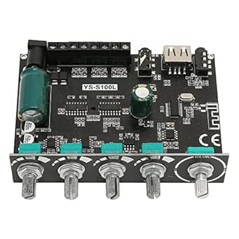 Amazon.com: Bluetooth Amplifier Board, 2.1 Channel Bluetooth Digital ...