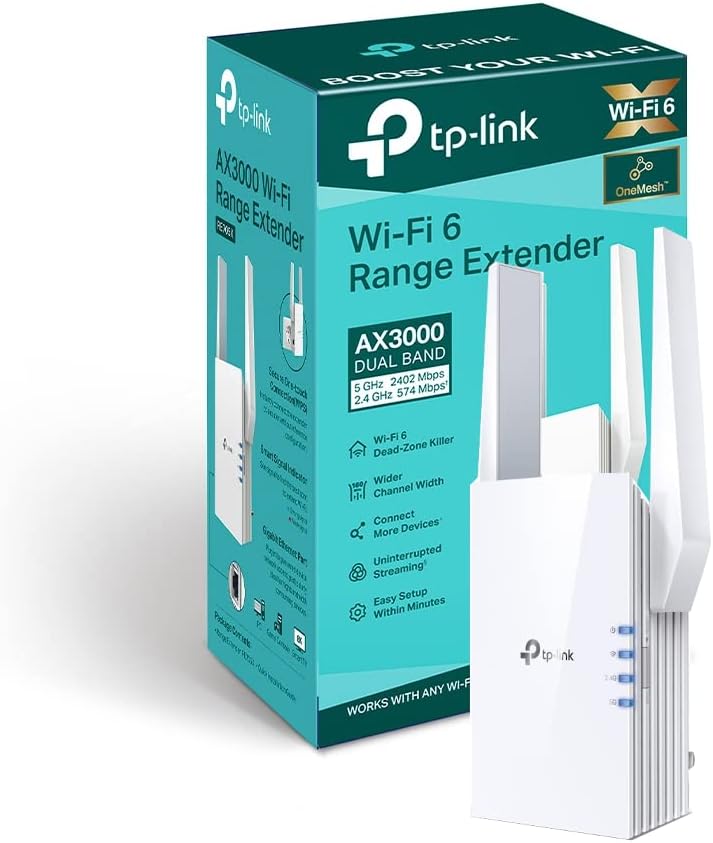 TP-Link AC1750 Universal Dual Band Range Extender, Broadband/Wi-Fi ...