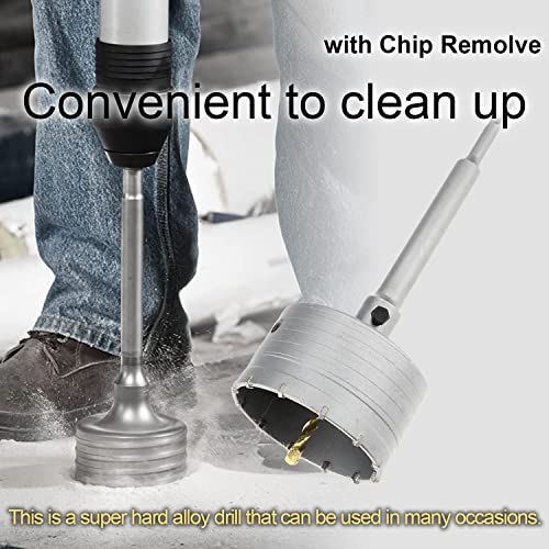 Concrete Hole Saw Wall Drill Bit – SDS Plus – 30~160mm Core bit for ...