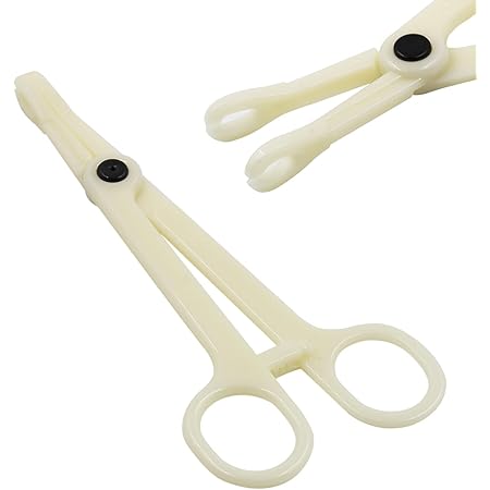 Amazon.com: Piercing Clamps - Autdor 25Pcs Forceps Rounded Slotted ...