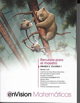 Amazon.com: ENVISION MATHEMATICS 2020 SPANISH TEACHER RESOURCE (MASTERS ...