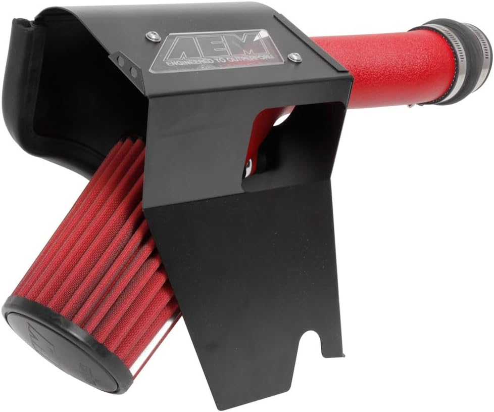 Amazon.com: AEM 21-836WR Cold Air Intake System, 1 Pack, Red : Automotive