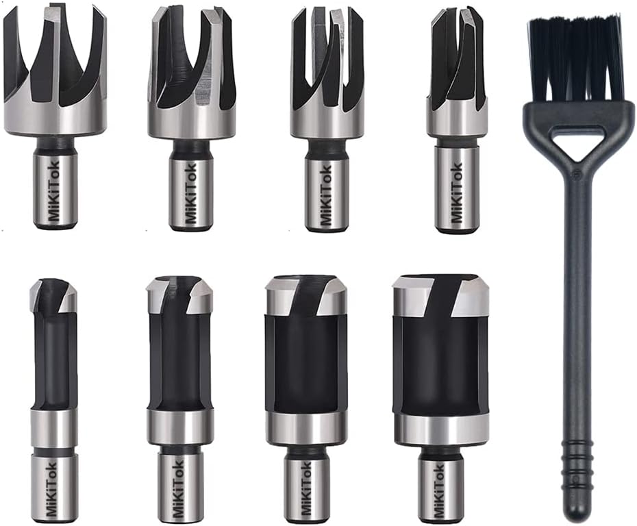 General Tool Plug Cutter #S31 3-Piece Set with 3/8-Inch, 1/2-Inch & 5/8 ...