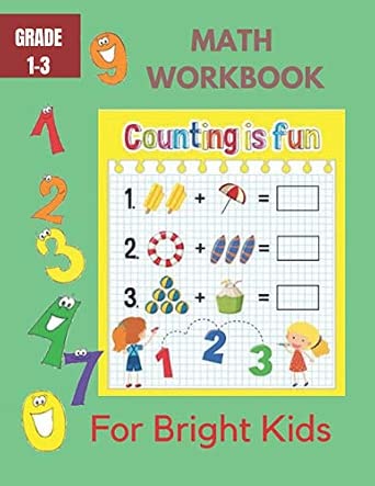 Math Workbook For Bright Kids: More than Counting Math Activities For ...