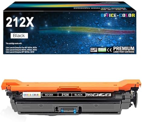 Amazon.com: 212A Black Toner Cartridge Replacement for HP 212A 212X ...