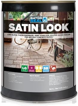 Alliance Gator Seal Satin Look Sealer for Pavers & Natural Stones 5 Gal ...