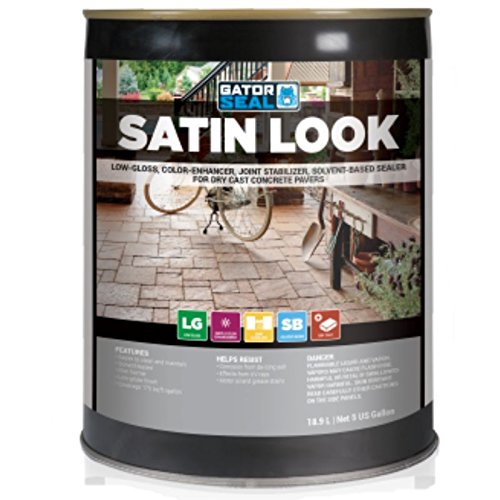 Alliance Gator Seal Satin Look Sealer for Pavers & Natural Stones 5 Gal ...
