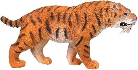 Amazon.com: XINPANYIAN TNG Prehistoric Animal Smilodon Saber-Toothed ...