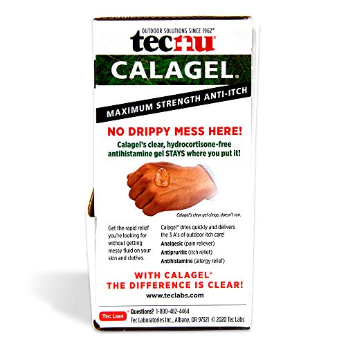 Tec Labs Tecnu calagel Anti-Itch Gel, Maximum Strength Itch - Want It All