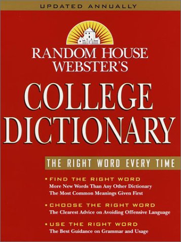 Amazon.com: Random House Webster's College Dictionary: 9780375425608 ...