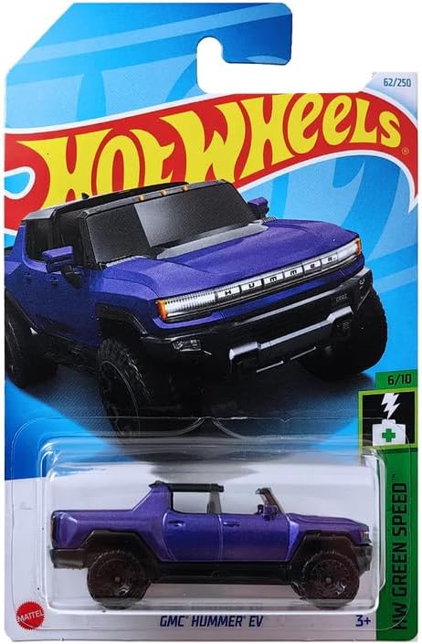 Hot Wheels GMC Hummer EV HW Green Speed Ages 3 and Up (Purple) : Amazon ...
