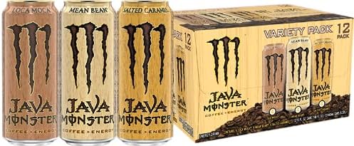 Amazon.com : Monster Energy Java Monster Variety Pack - Mean Bean, Loca ...