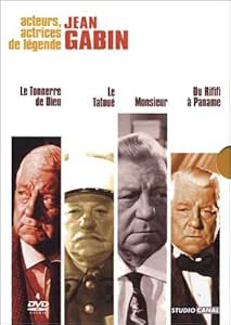 Coffret gabin vol. 3 : du rififi a paname / monsieur / le tatoue / le tonnerre de dieu: Amazon ...