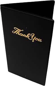 Amazon.com: Black Vinyl Guest Check Holder, Each : Industrial & Scientific