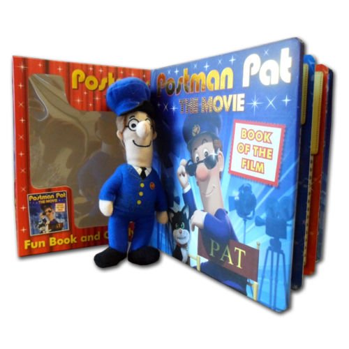 Postman Pat The Movie Fun Book and Cuddly Soft Toy Gift Boxed Set ...