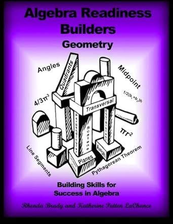 Amazon.com: Algebra Readiness Builders Geometry: Building Skills for ...