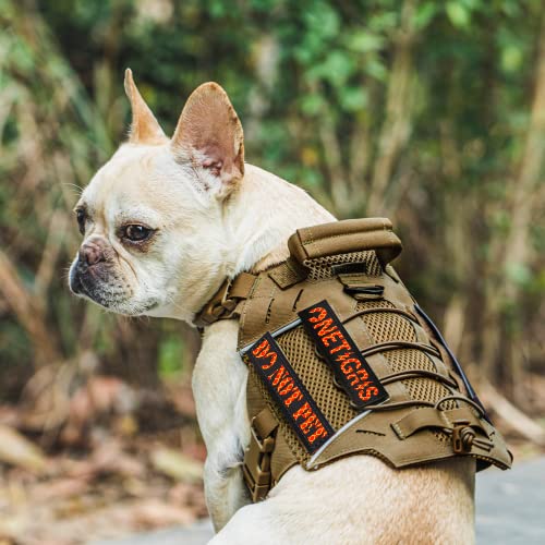 Snapklik.com : OneTigris Tactical Dog Vest Harness For Medium Dogs No Pull