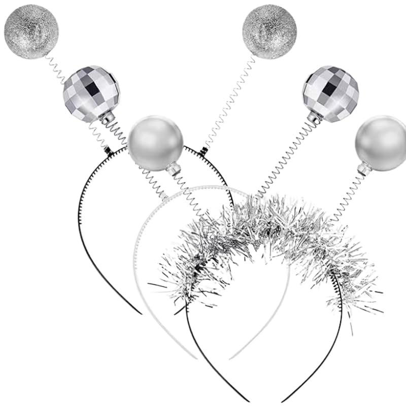 Amazon.com: 3Pcs Alien Headband Alien Monster Toy Headband Silver ...