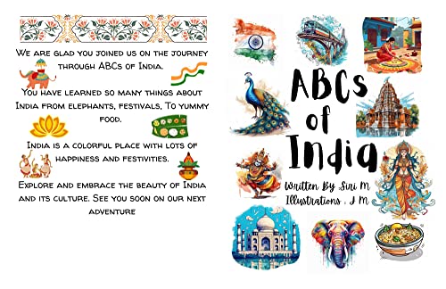 ABC's of India: An Alphabet Book about Culture, Festivity, and Indian ...