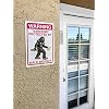 Amazon.com : Bigfoot Sasquatch Funny Metal Sign Decor Signs - Territory ...