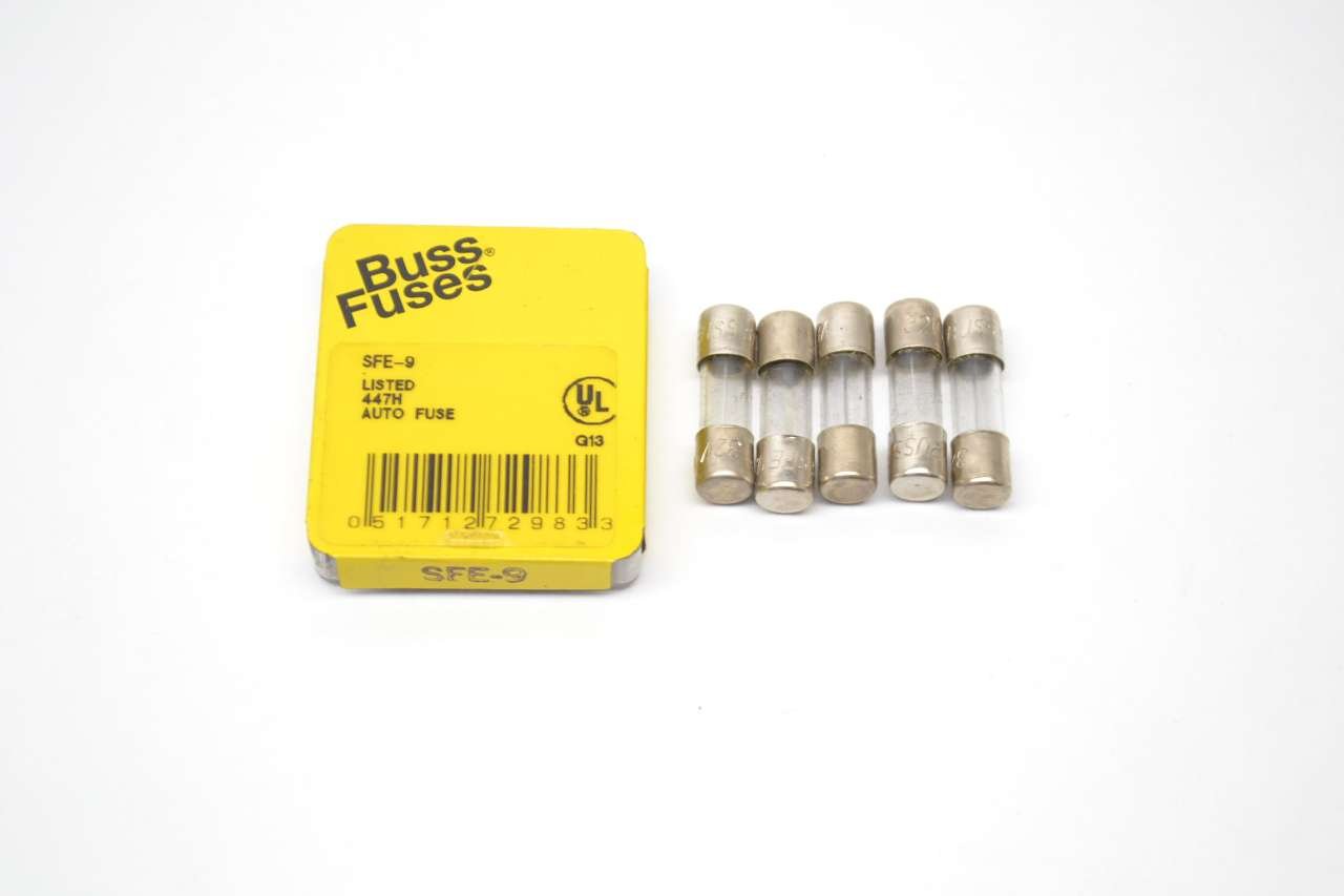 Amazon.com: NEW COOPER BUSSMANN SFE-9 9A AMP 32V-AC AUTOMOTIVE FAST ...