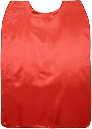 Amazon.com: SeasonsTrading 26" Shiny Red Satin Superhero Cape - Cosplay ...