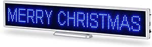 UoFLEm HRE LED Sign Desktop Scrolling Screen Message Display Mini ...