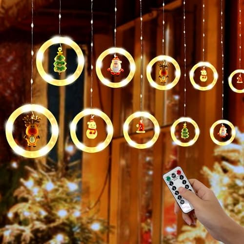 Amazon.co.jp: LIHAO Christmas Illumination Light, LED Decoration ...