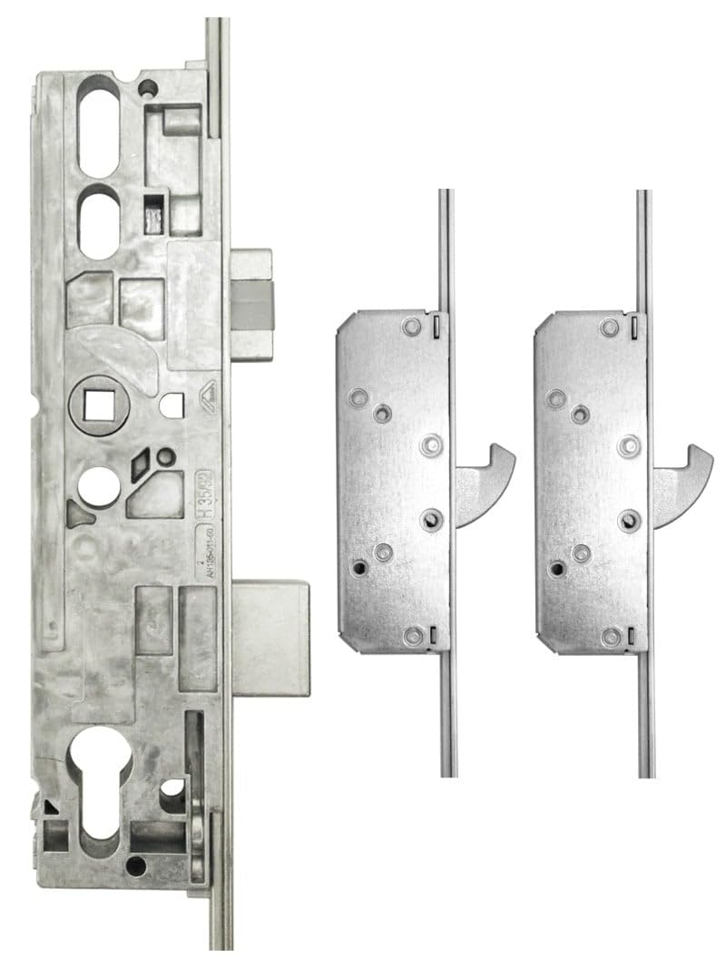 Roto Door Lock 2 Hook 2 Mushroom 35mm Backset : Amazon.co.uk: DIY & Tools