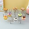 Amazon.com: Gonice 2 Pack Acrylic Display Risers, 3 Tier Half Moon ...
