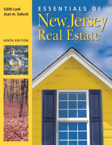 Buy Essentials of New Jersey Real Estate Book Online at Low Prices in ...