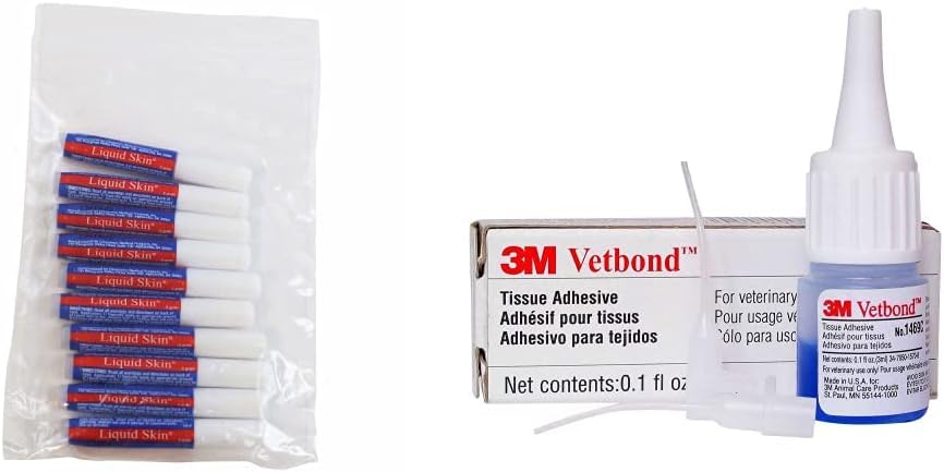 Amazon.com: Medique Products 92812 Liquid Skin Bandage, 10 Pack & 3M ...