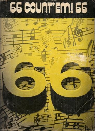 66 Count'em! 66 Sheet Music Book Sixties Pop (- All the pop hits from ...