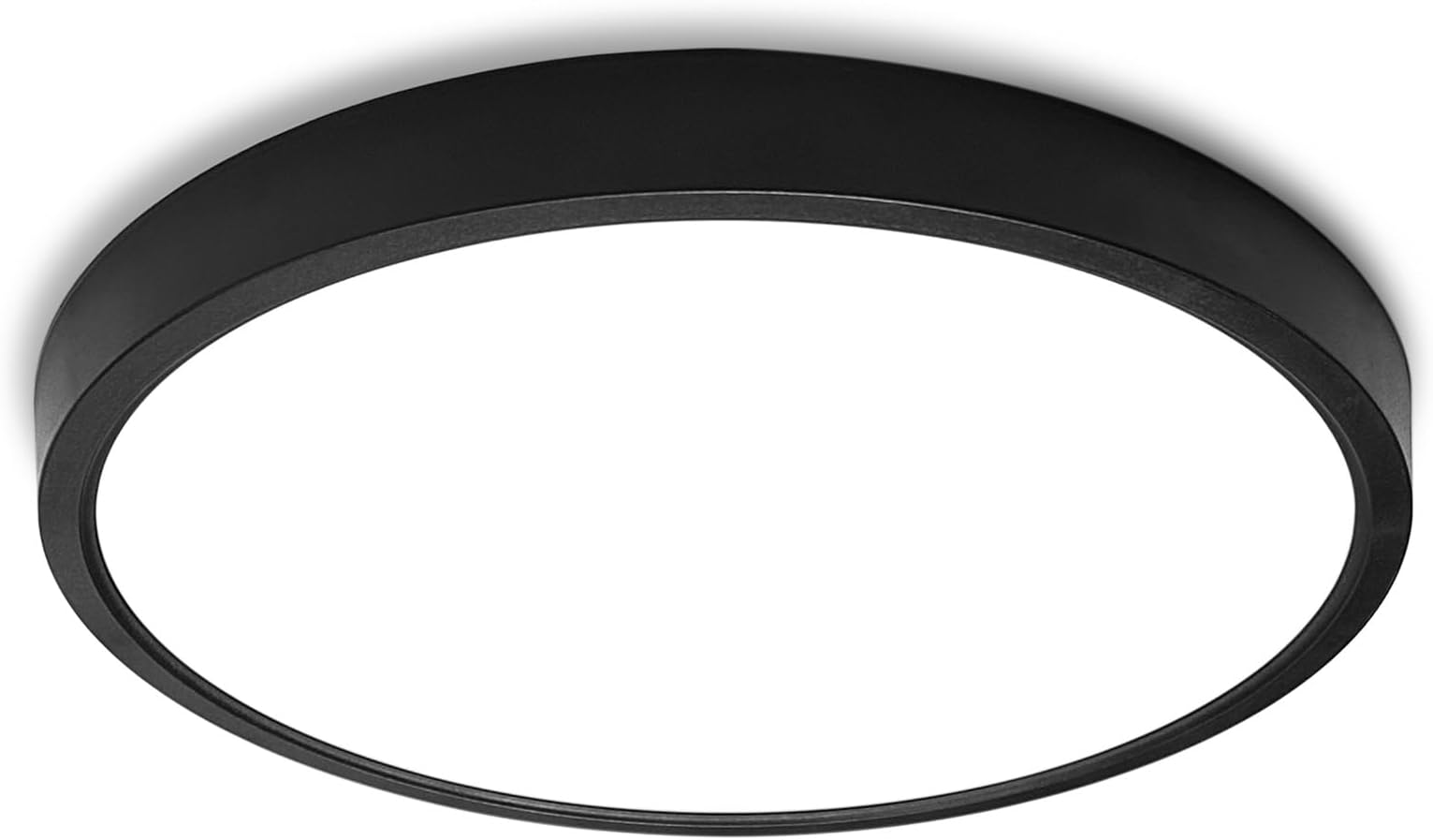 HOVENLA 7 Inch LED Flush Mount Ceiling Light 18W - 1800lm,6500K LED ...