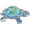 Amazon.com: Glass Baron Tiffany The Turtle Glass Figurine : Home & Kitchen