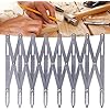 Expanding Sewing Gauge, Adjustable Aluminum Expandable Buttonhole Ruler ...