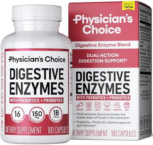 Amazon.com: Physician's CHOICE Probiotics 60 Billion CFU - 10 Strains ...