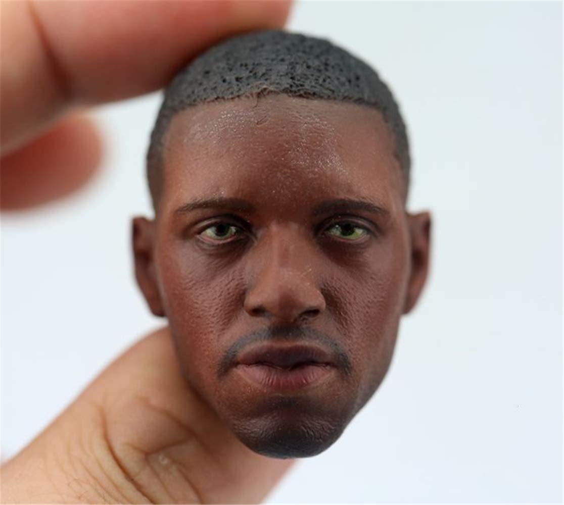 Buy HiPlay 1/6 Scale African American Male Figure Head Sculpt Series ...