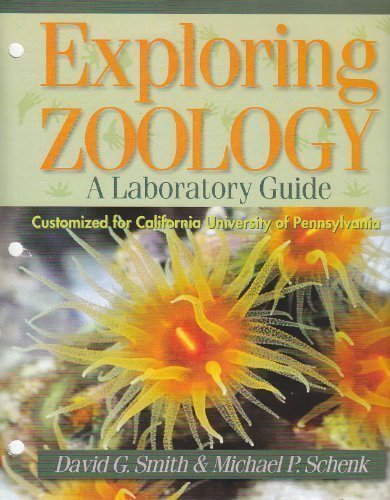 Exploring Zoology A Laboratory Guide: David G. Smith: 9780895828903 ...