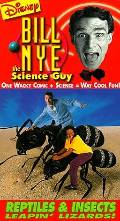 Amazon.com: Bill Nye the Science Guy: Reptiles & Insects [VHS] : Bill ...