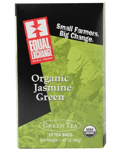 Amazon.com : Equal Exchange Organic Green Tea Jasmine Green - 20 Tea ...