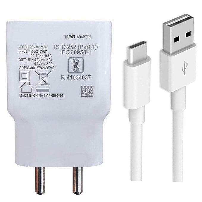 THE ZYARHAAN STORE Original 18W Speed Charger Compatible with Vivo Y73, Vivo 215G, Vivo V20 Pro ...