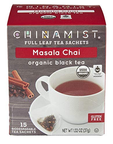 Amazon.com : China Mist - Masala Chai Organic Black Full Leaf Tea ...