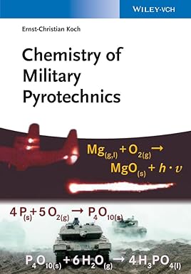 Buy Chemistry of Military Pyrotechnics Book Online at Low Prices in ...