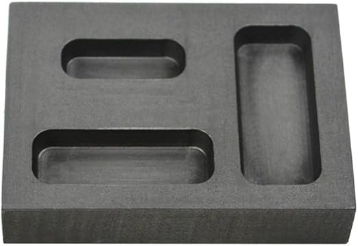 Amazon.com: 1/4 oz 1/2 oz 1 oz Ounce Combo Gold Graphite Ingot Mold ...