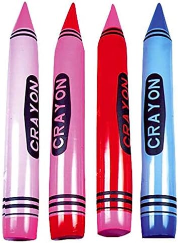 Amazon.com: Forest & Twelfth Extra Large Inflatable Crayons, 4 Pack 44 ...